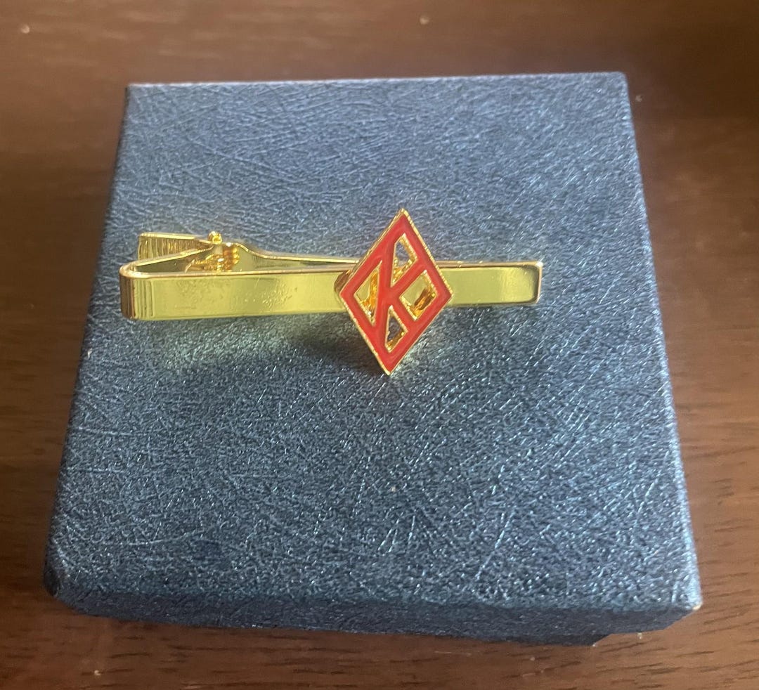 Kappa Alpha Psi Floating K Tie Clip - Etsy