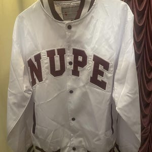 Kappa Alpha Psi White and Crimson NUPE Jacket - Etsy