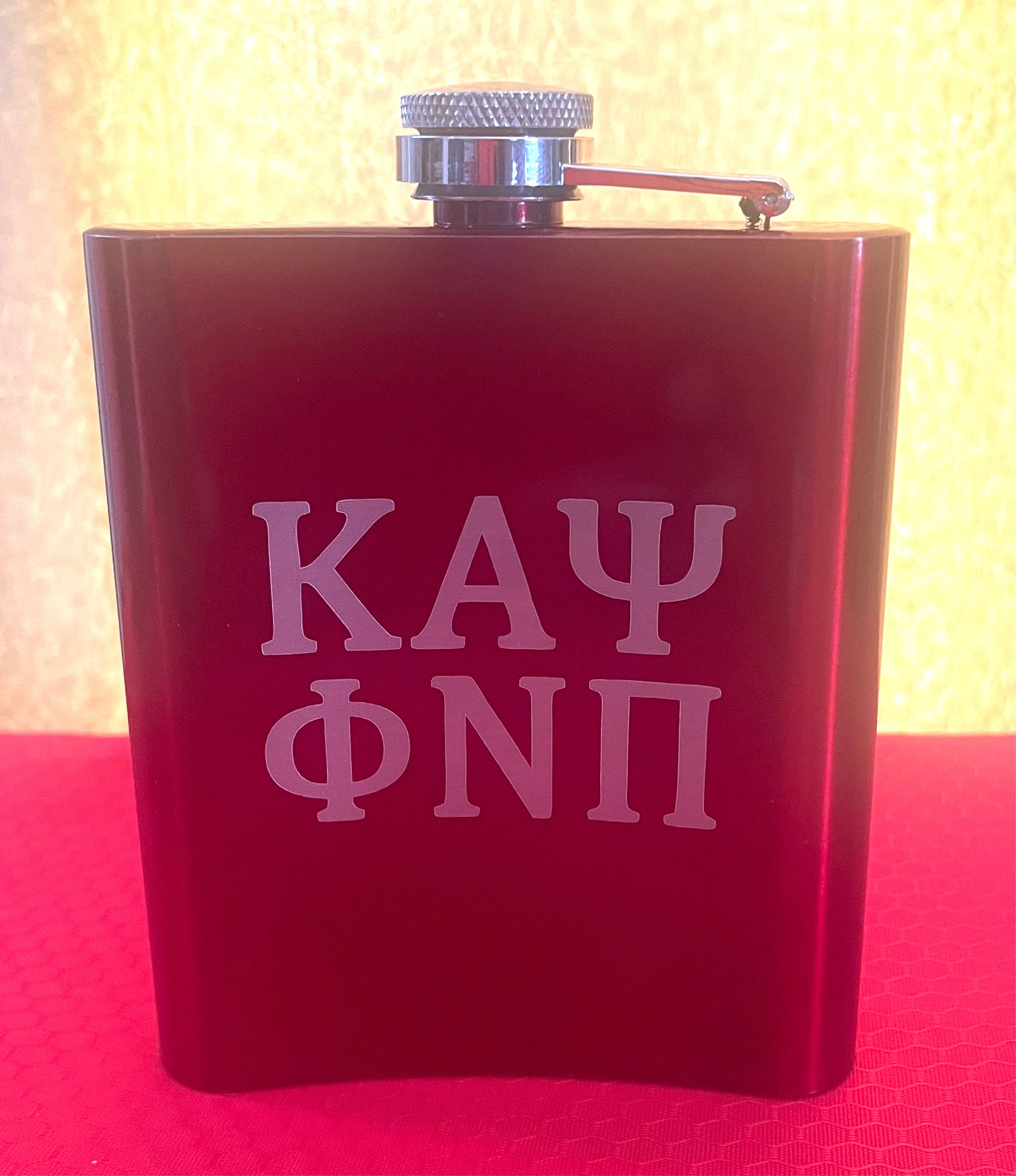 Kappa Alpha Psi Floating K NUPE Flask - Etsy