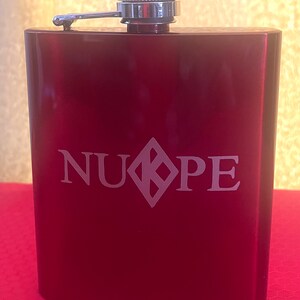 Kappa Alpha Psi Floating K NUPE Flask - Etsy