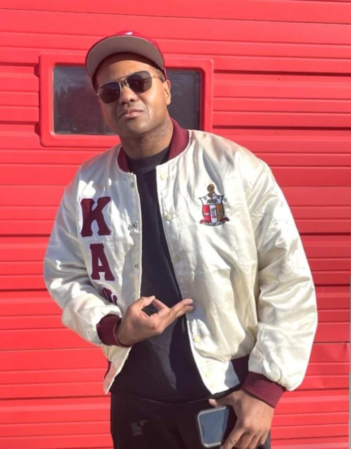 Kappa Alpha Psi Cream and Crimson Jacket - Etsy