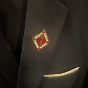 Kappa Alpha Psi Diamond Lapel Pin - Etsy