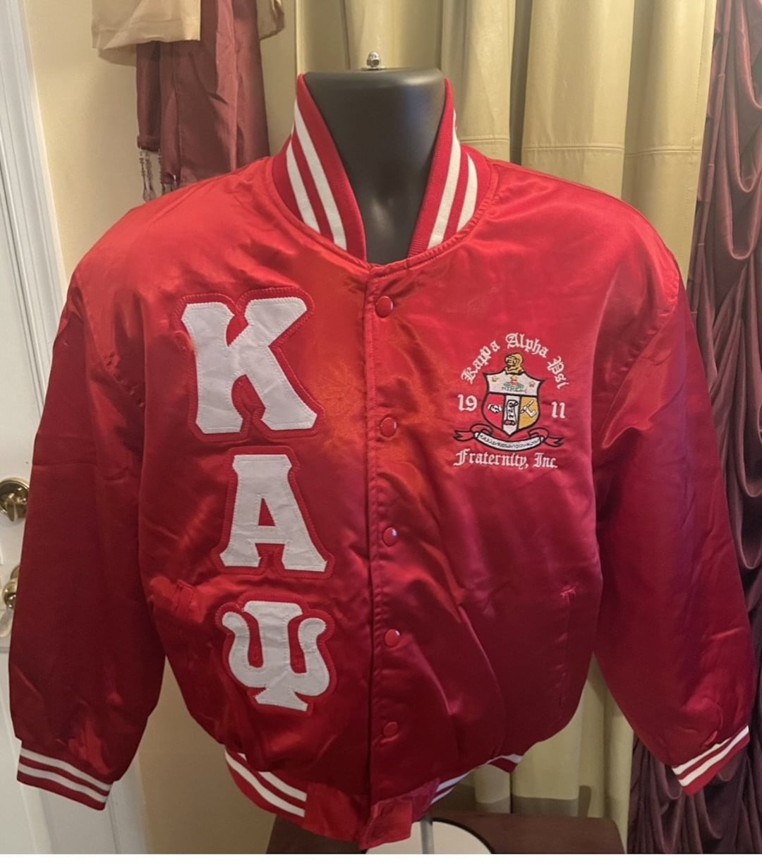 Kappa Alpha Psi Red NUPE Jacket - Etsy