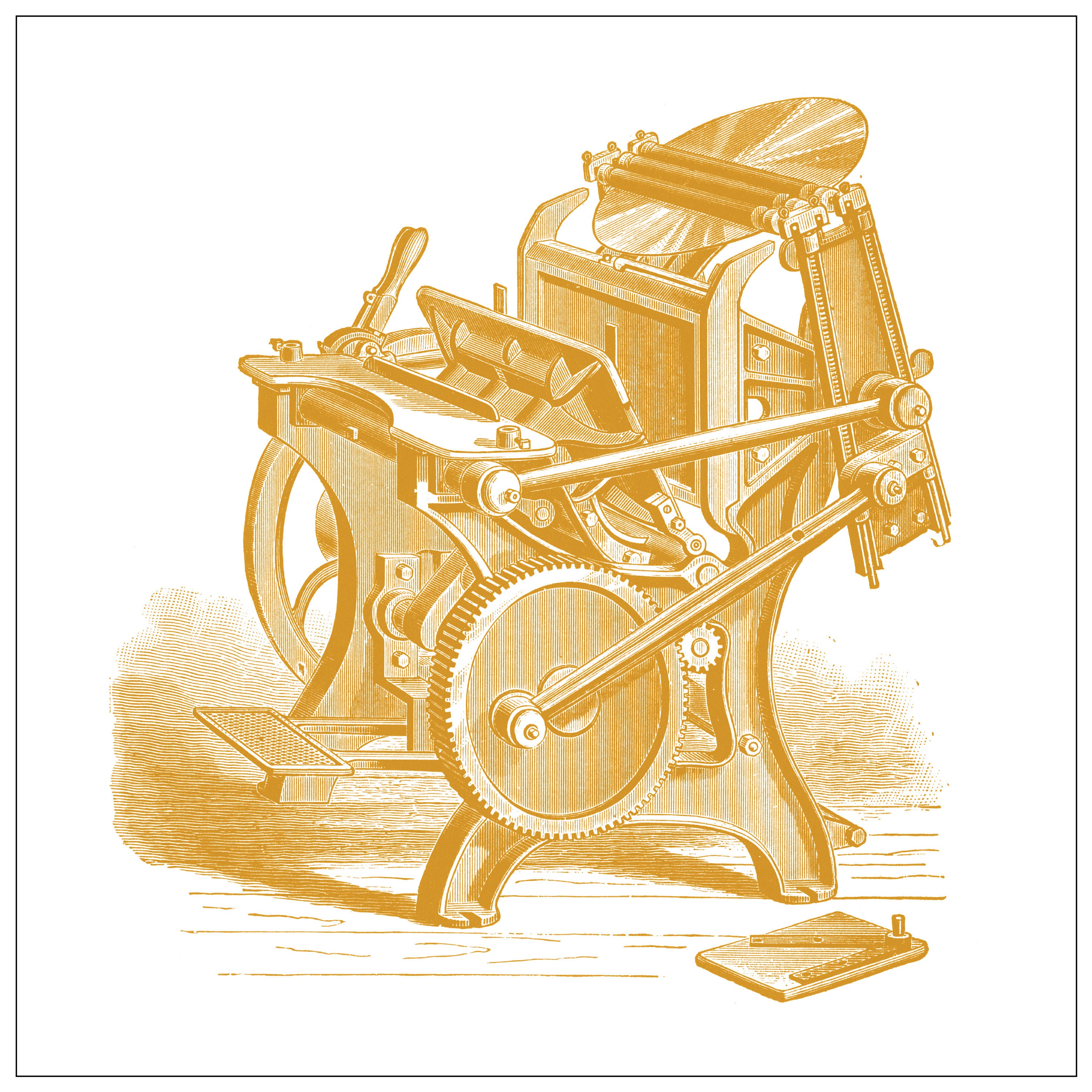 Letterpress Engraving Print - Etsy