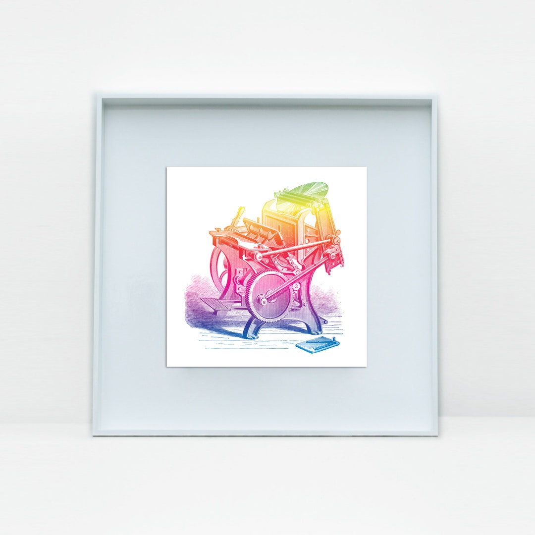 Letterpress Engraving Print - Etsy