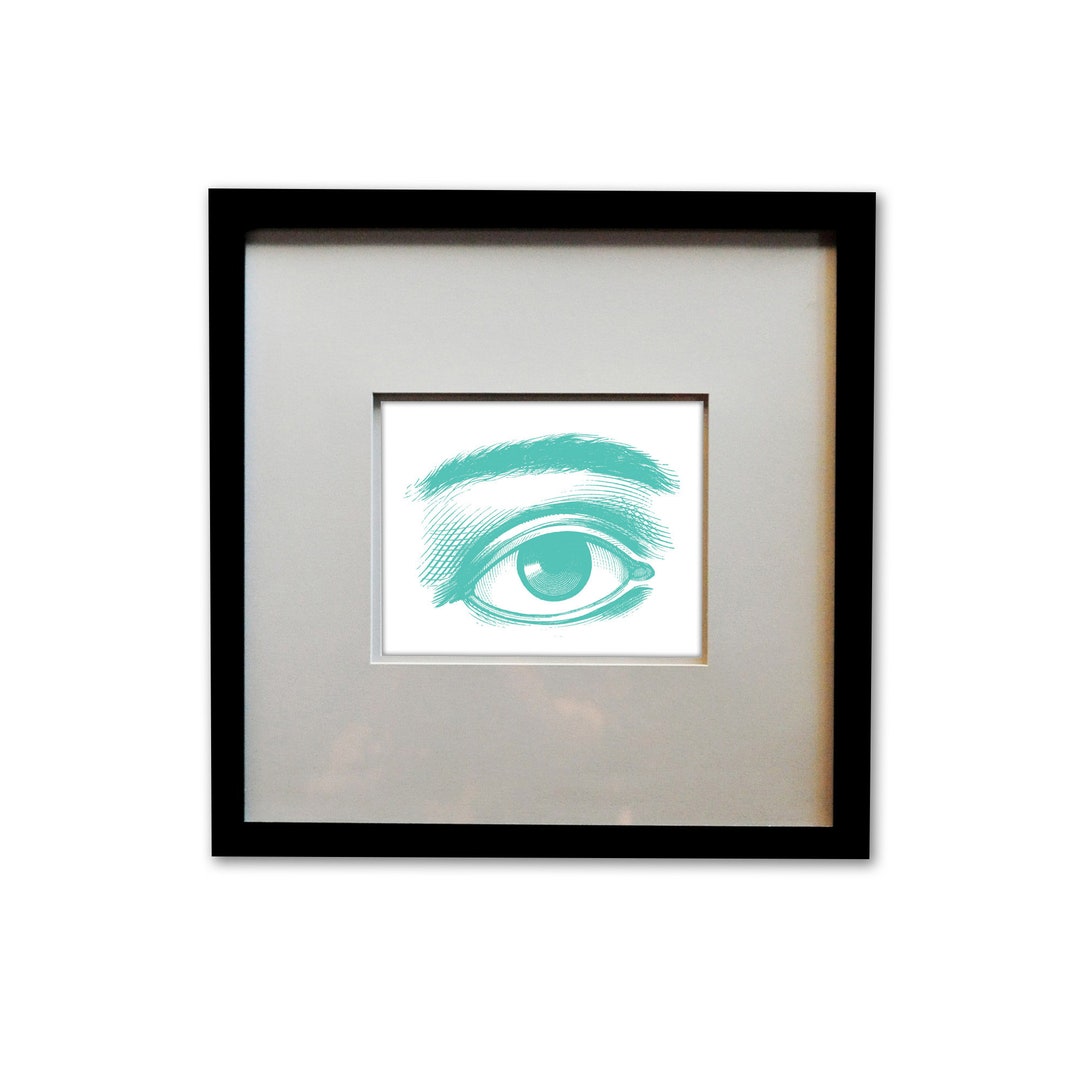 Eye Engraving Print - Etsy