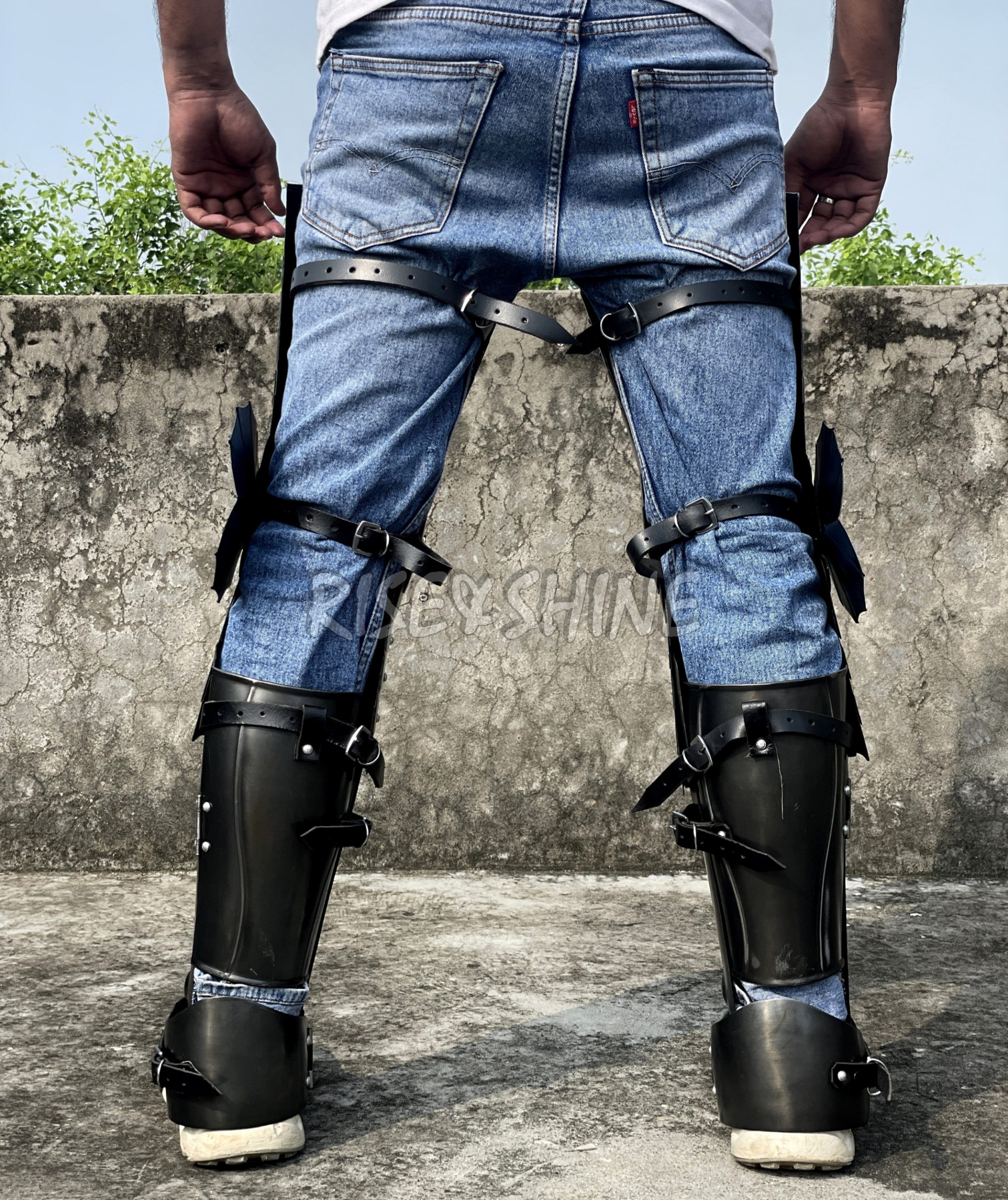 Fully Wearable Nazgul Leg Set/ring Wraith Leg Greaves/with King Armor ...