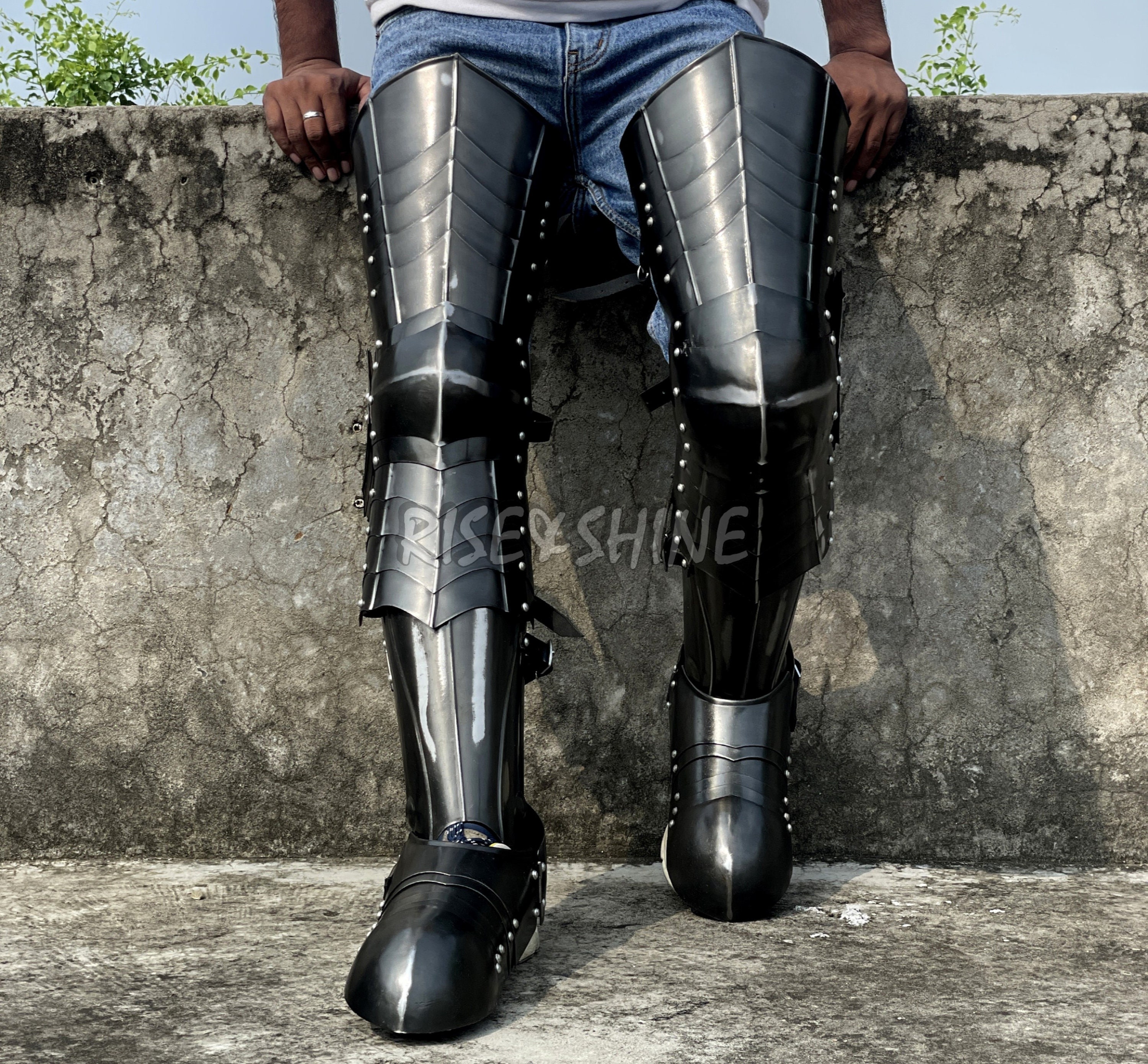 Fully Wearable Nazgul Leg Set/ring Wraith Leg Greaves/with King Armor ...