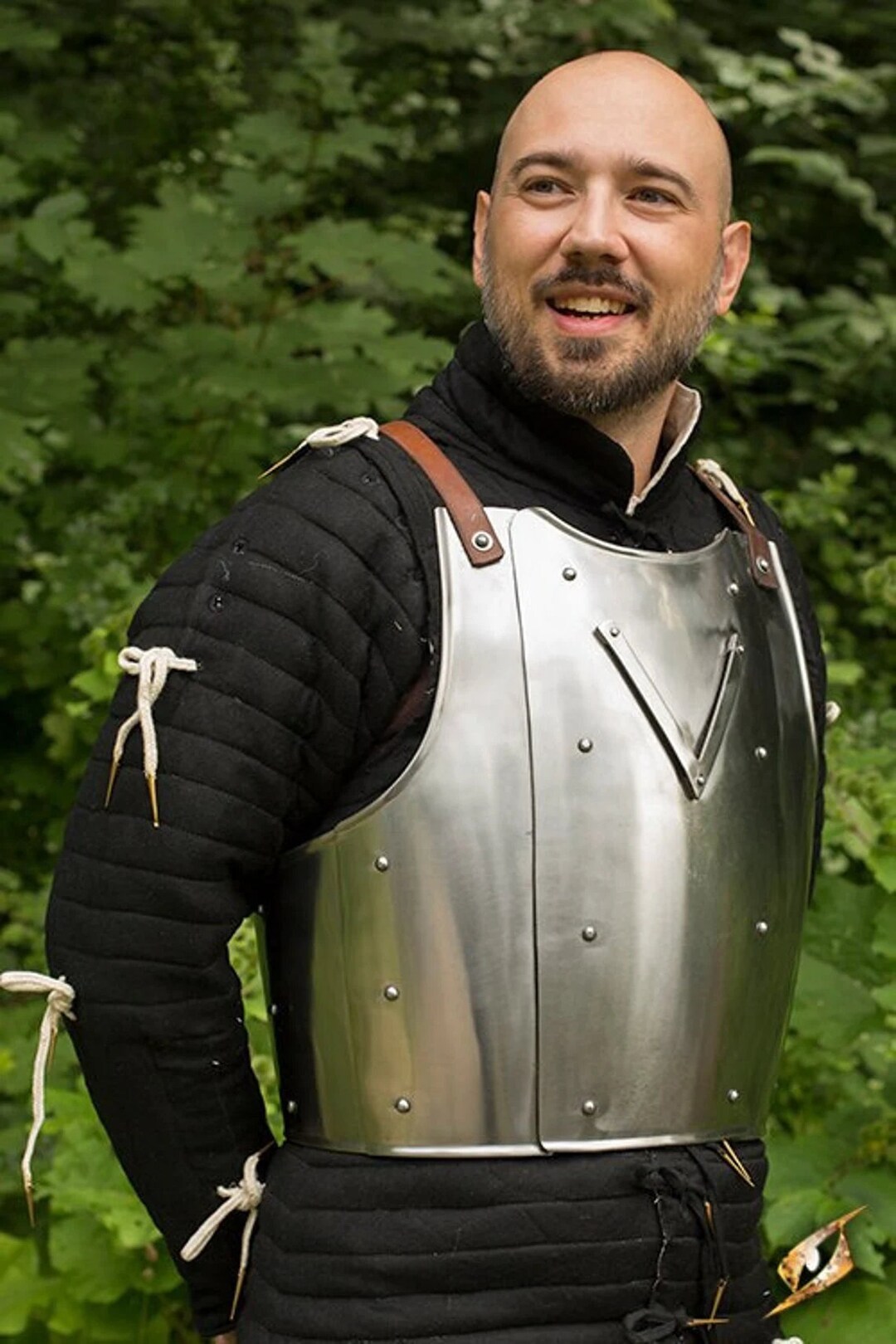 Medieval LARP Steel Knight Churburg Cuirass Armor for SCA and Larp ...