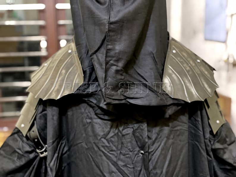 Black Nazgul Pauldrons/ring Wraith Shoulder/witch King Costume ...