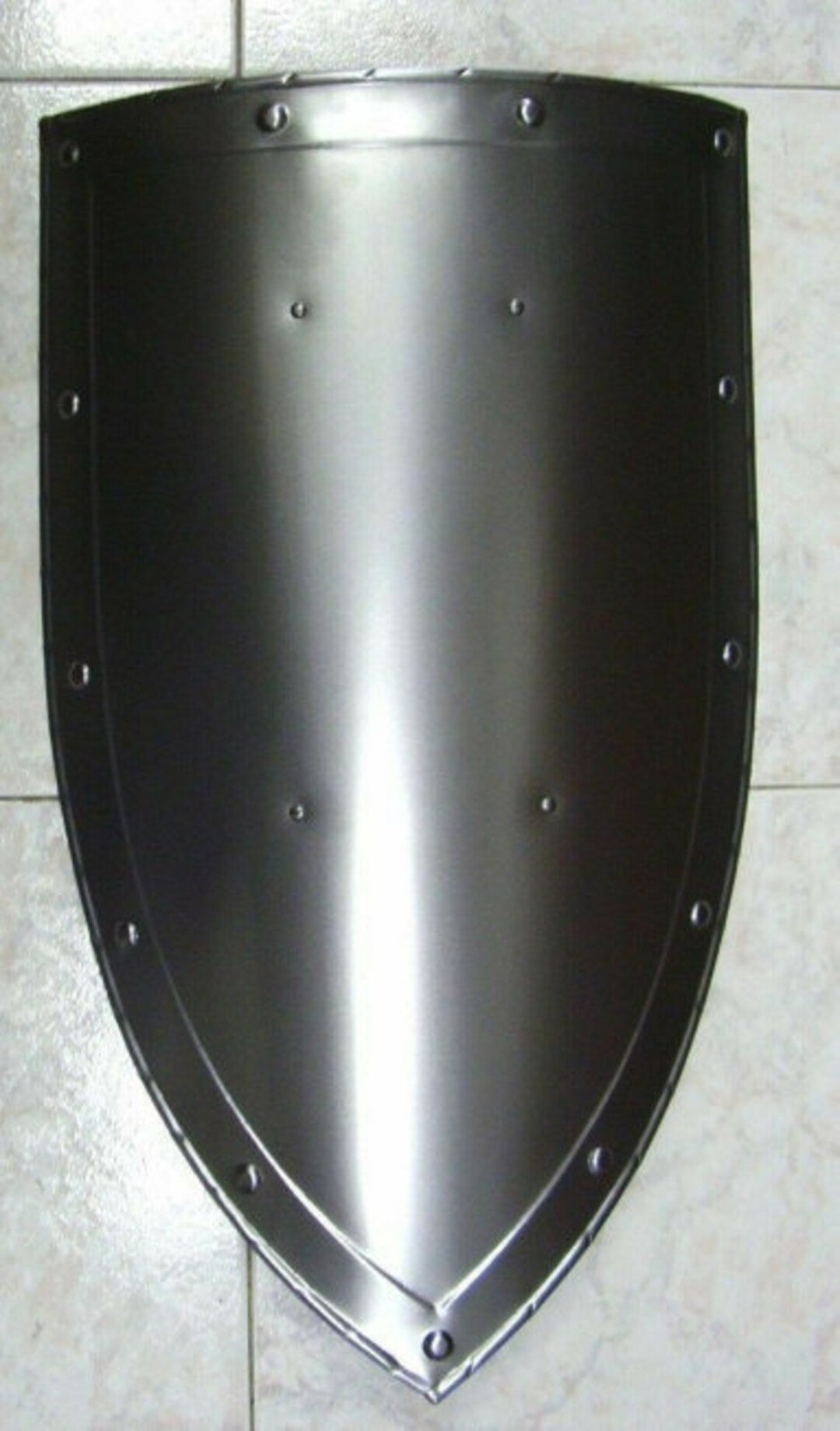 Steel Medieval Heater Shield Cosplay Armor Shield Reenactment LARP ...