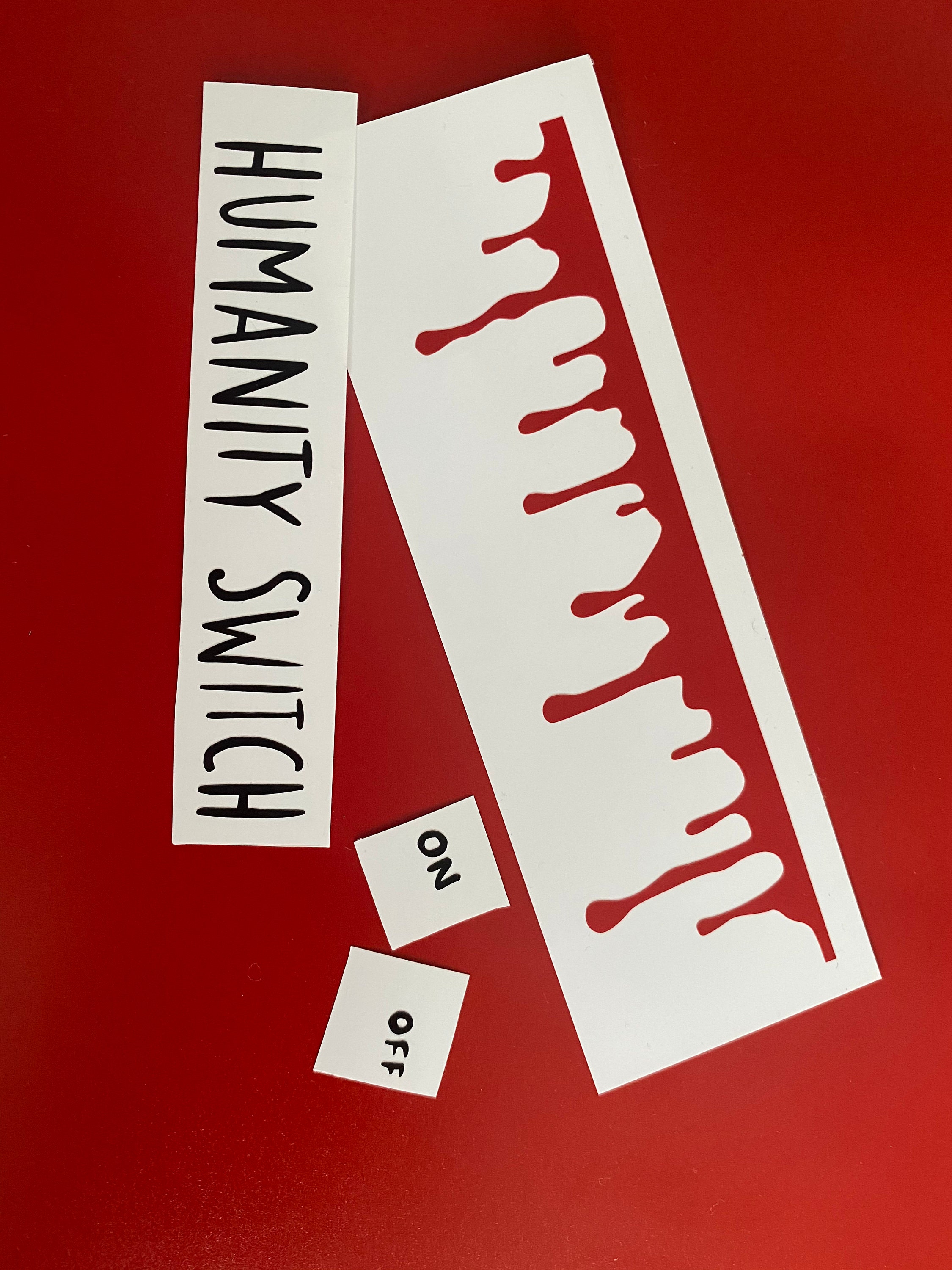 Vampire Diaries Humanity Switch Light Switch Sticker Non - Etsy Canada