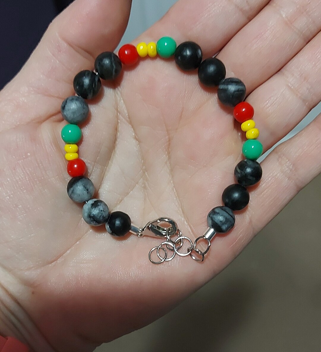 Rasta Beaded Bracelet Best Friend Gifts Rasta Bracelet - Etsy