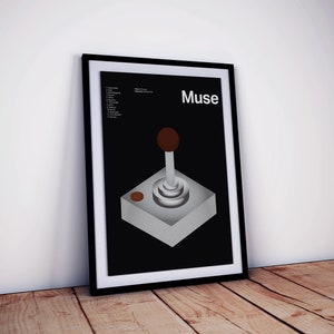 Muse Poster Muse Print Muse Drones Album Cover Poster Print | Etsy