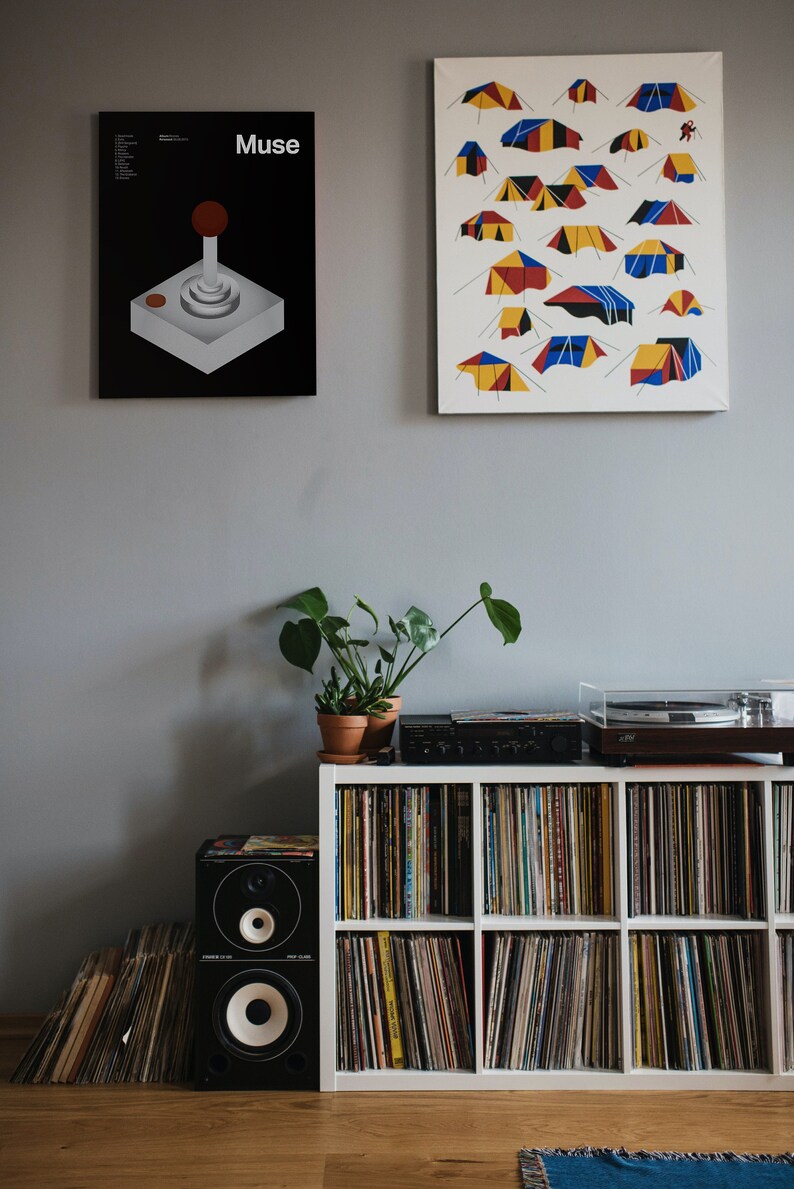 Muse Poster Muse Print Muse Drones Album Cover Poster Print | Etsy