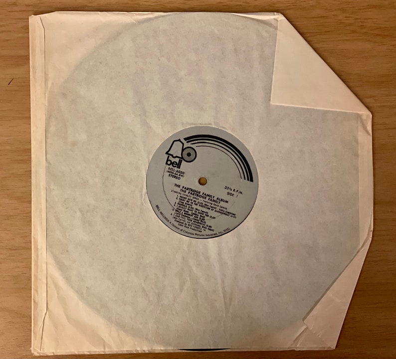 Vintage, the Partridge Family Album Vinyl LP Record - Bell 6050 - Etsy