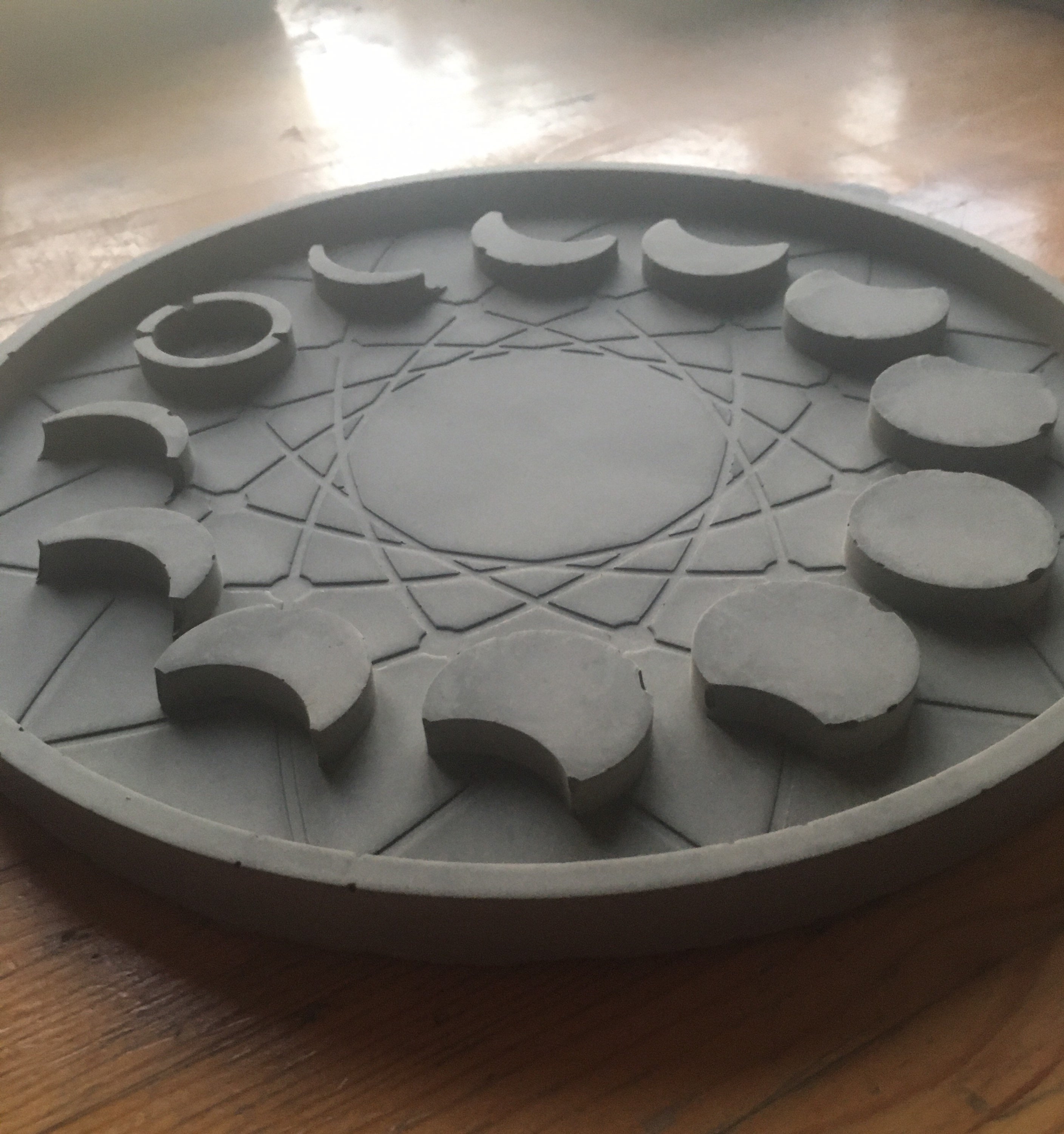 Moon Tray Zen Garden Rakes and Sand - Etsy UK