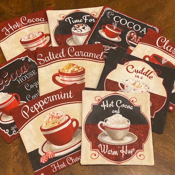 Time for Hot Cocoa Fabric - Etsy