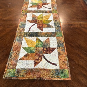 Autumn Fall Maple Leaf Table Runner 15 X 44 Inches Fall Color - Etsy