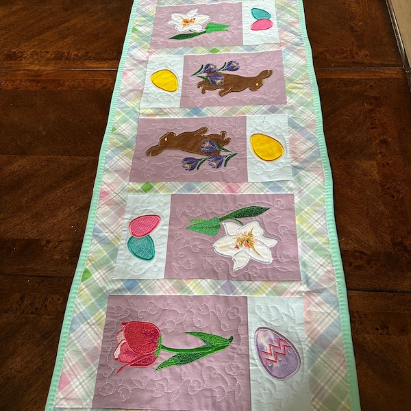 Bunny Table Runner - Etsy