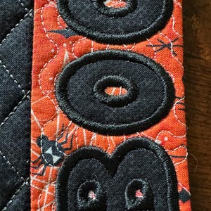 Ghost Boo Mug Rug or Coaster for Halloween. Approximately 5 X 7 Inches ...