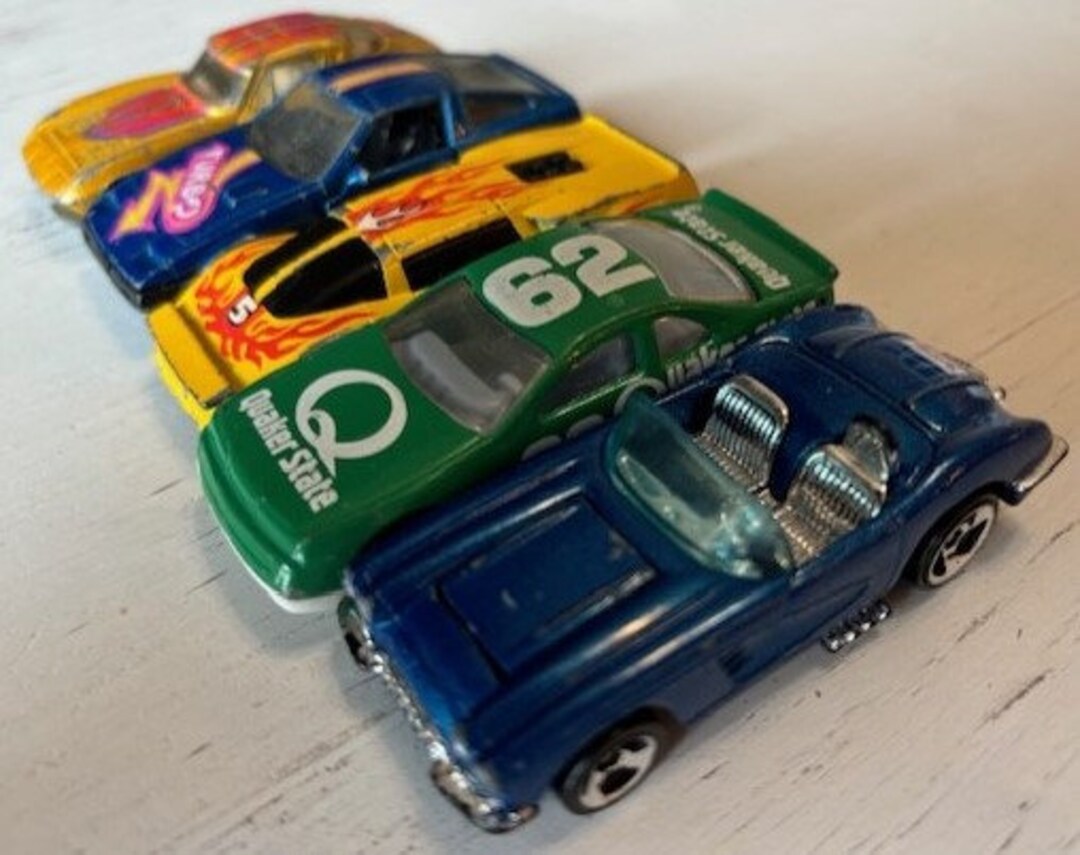 Vintage 1970s, 1980s, 1990s Hot Wheels Cars (set of 5) - Etsy