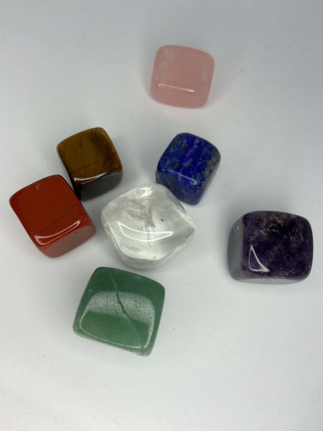 7 Chakras Crystal Set - Etsy