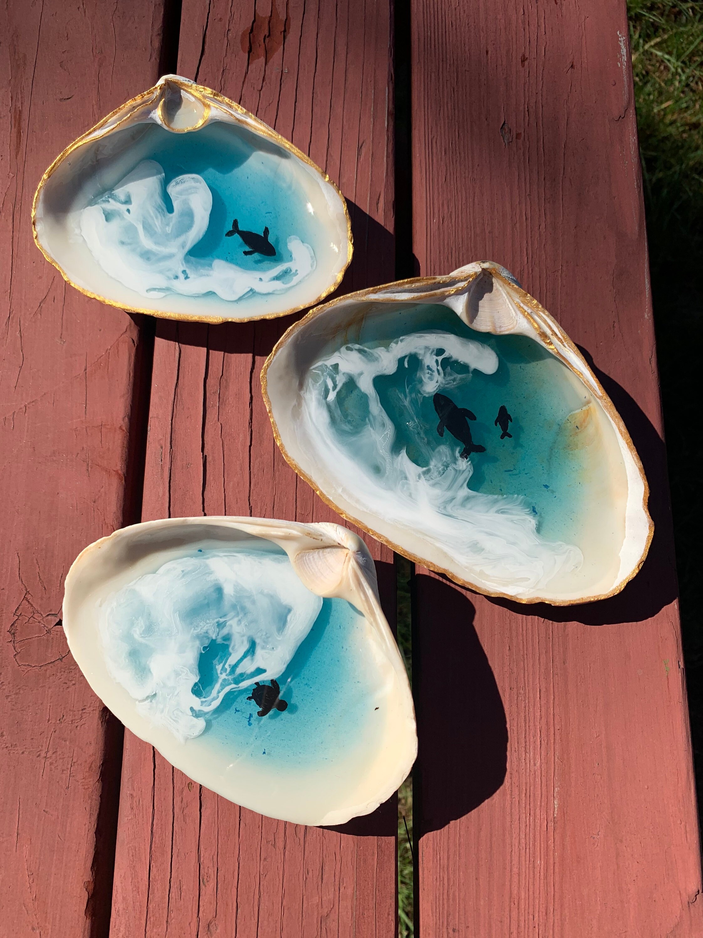 Shell Ocean Tray - Etsy