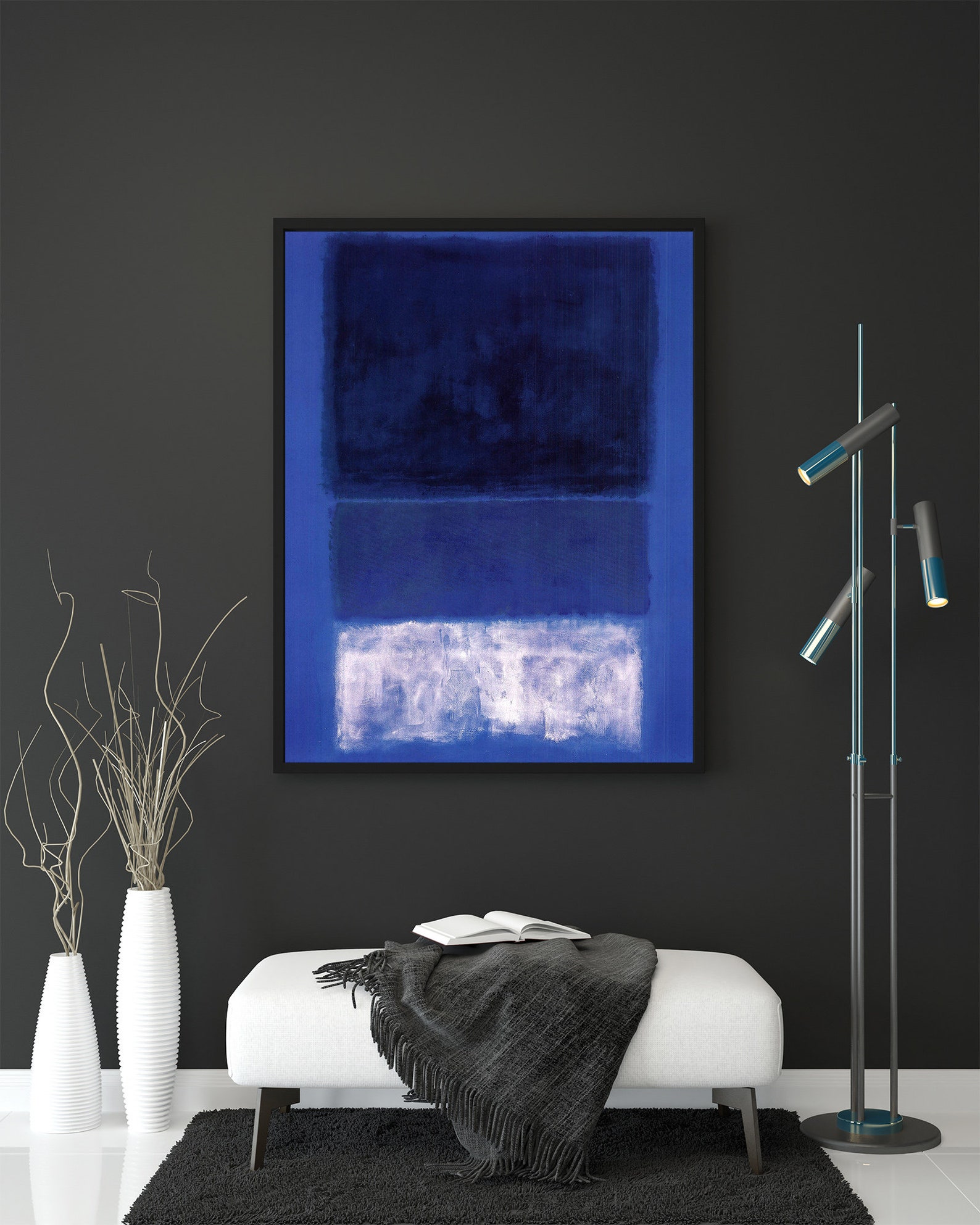 Mark Rothko Poster Rothko Blue Art Print Abstract - Etsy