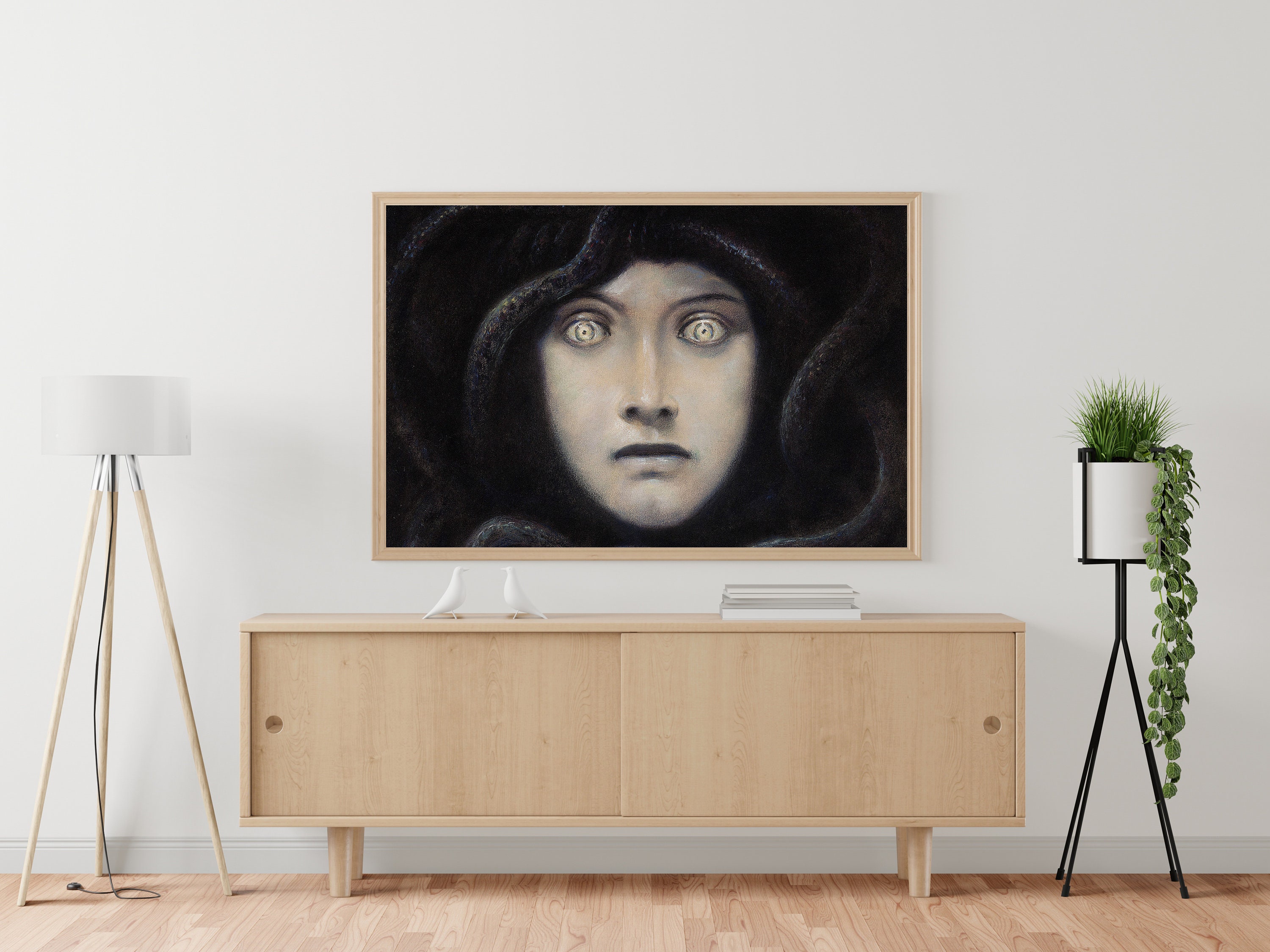 Franz Von Stuck Medusa 1892 Symbolism Art Print Dark Medusa - Etsy ...