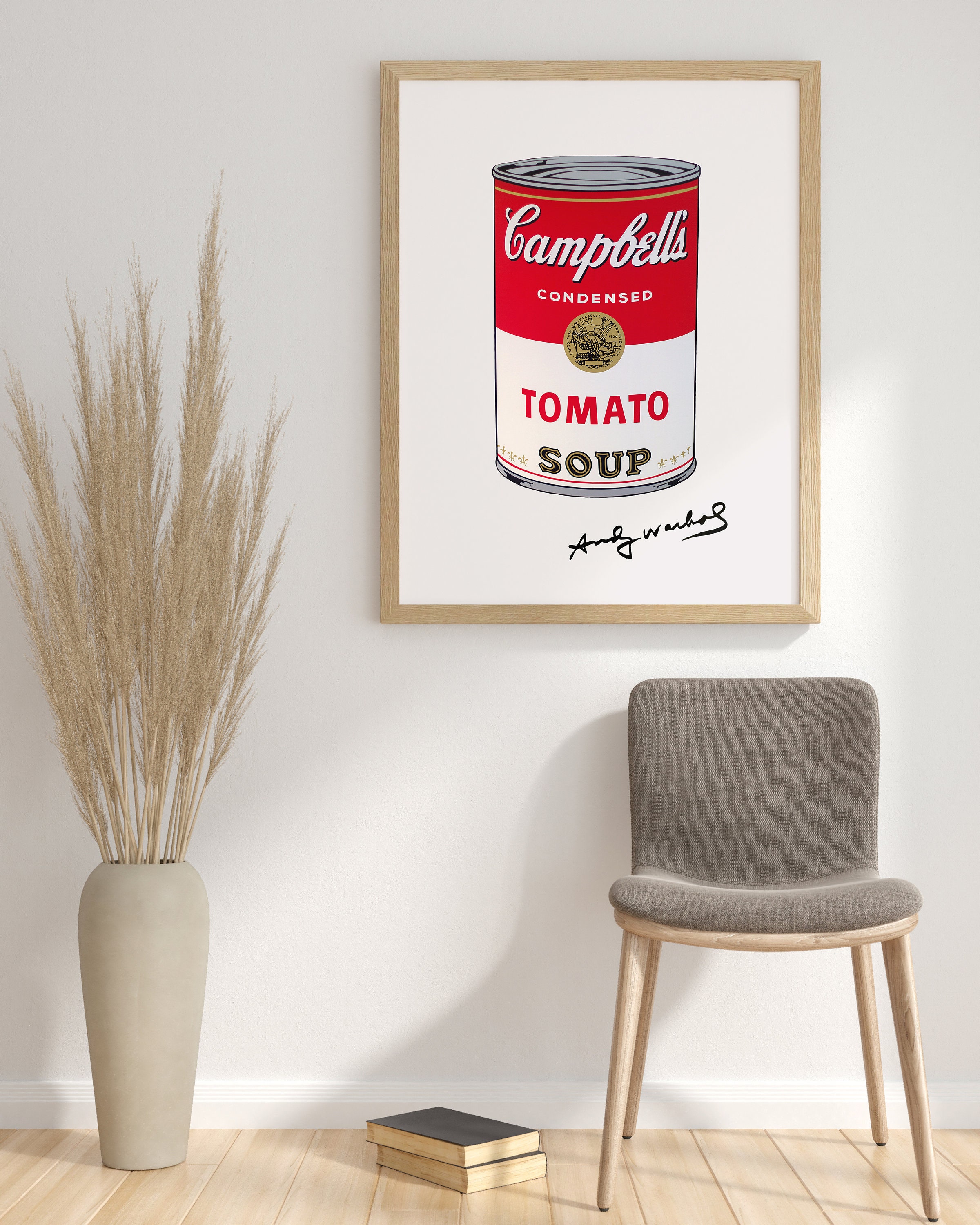 Andy Warhol Tomato Soup Campbells Soup Print Warhol Pop Art - Etsy