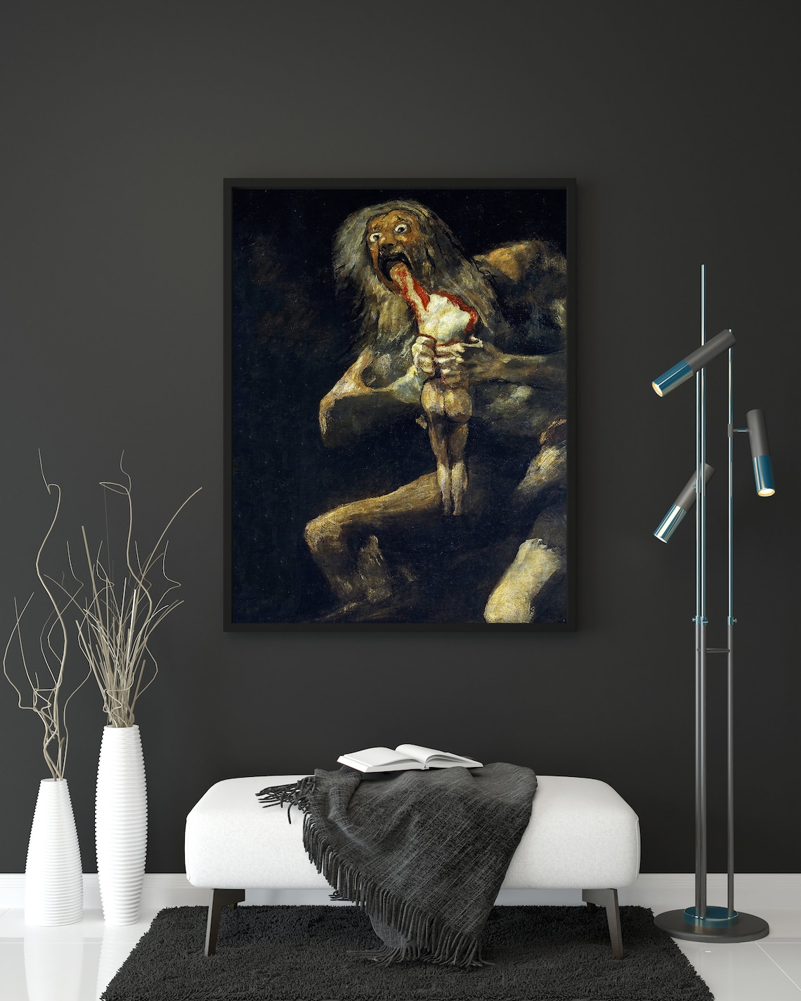Francisco Goya Saturn Devouring His Son Saturn Print | Etsy