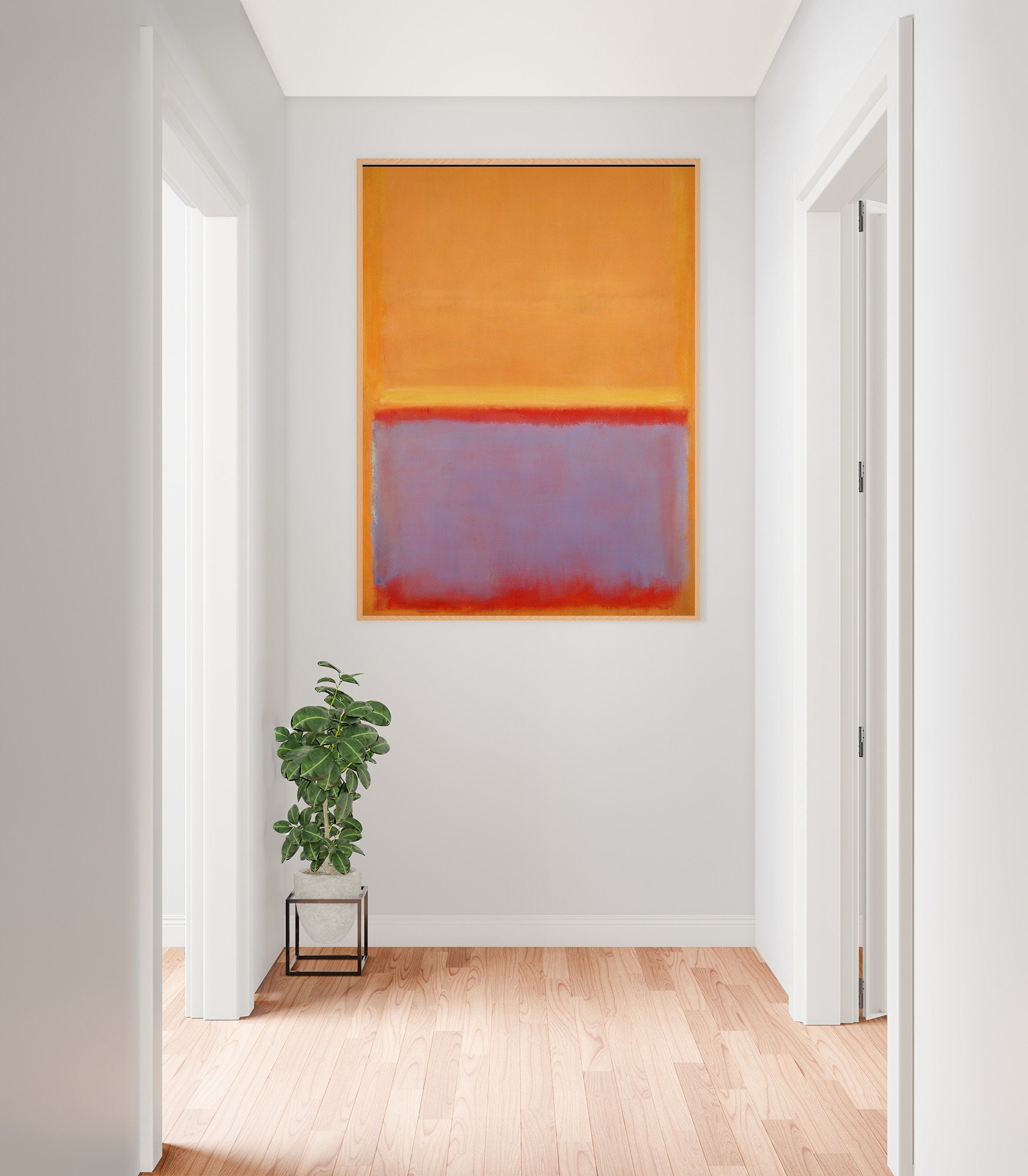 Mark Rothko Yellow and Purple Poster Rothko Colorful Art - Etsy