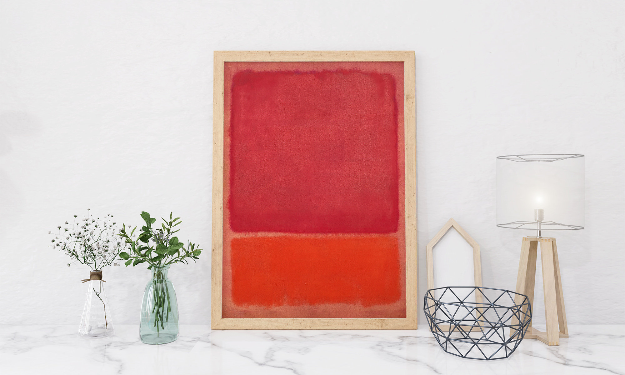 Mark Rothko Red on Red Poster Vintage Rothko Print Abstract - Etsy ...