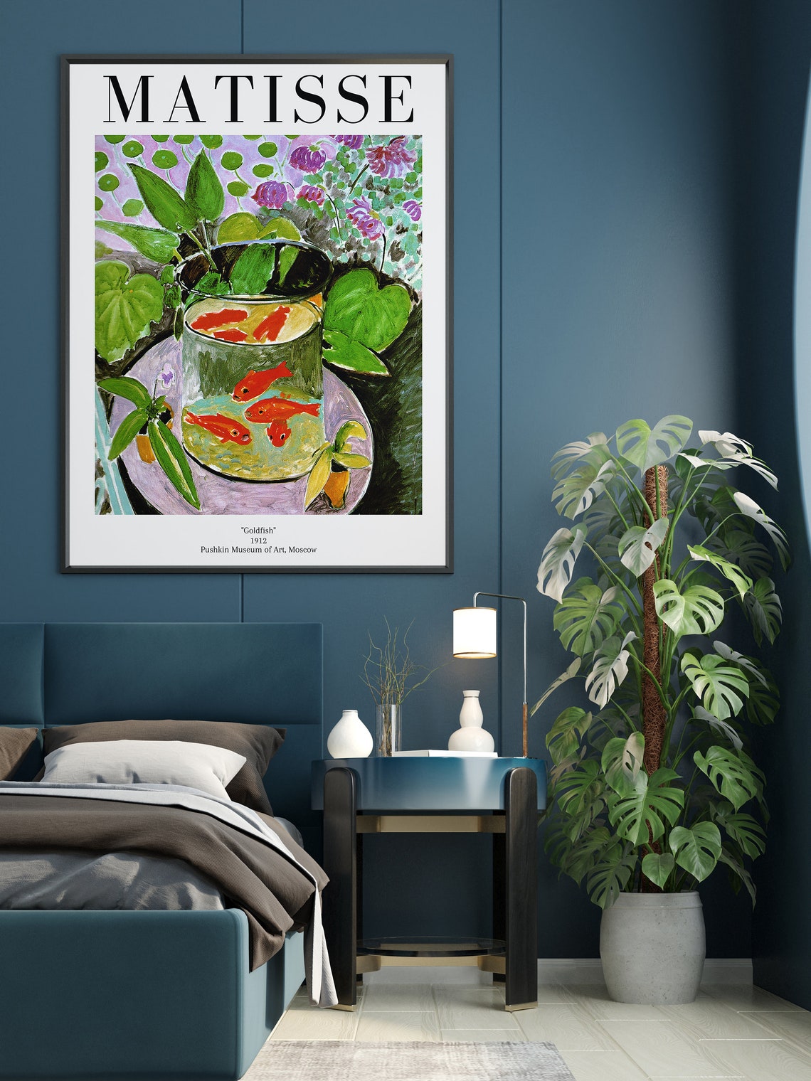 Henri Matisse Poisson rouge Estampe dimpression de la - Etsy France