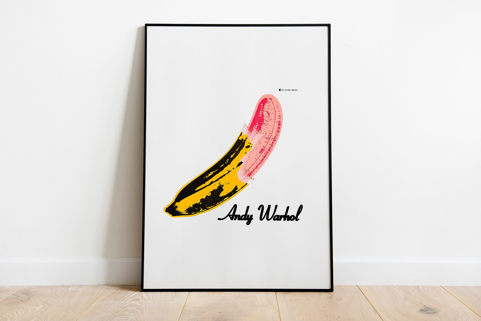 Andy Warhol Banana Peeled