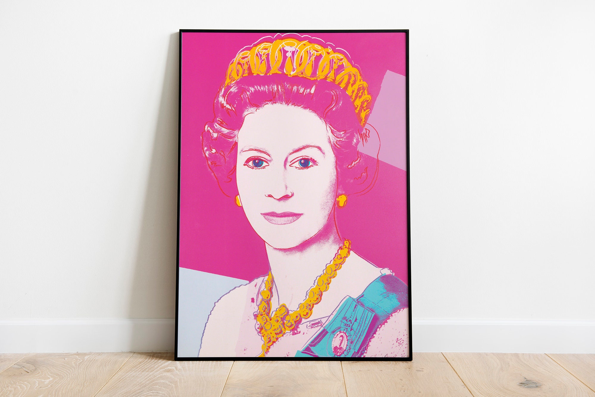 Andy Warhol Queen Elizabeth Poster British Royal Pop Art - Etsy Andy Warhol Queen Elizabeth Poster British Royal Pop Art - Etsy