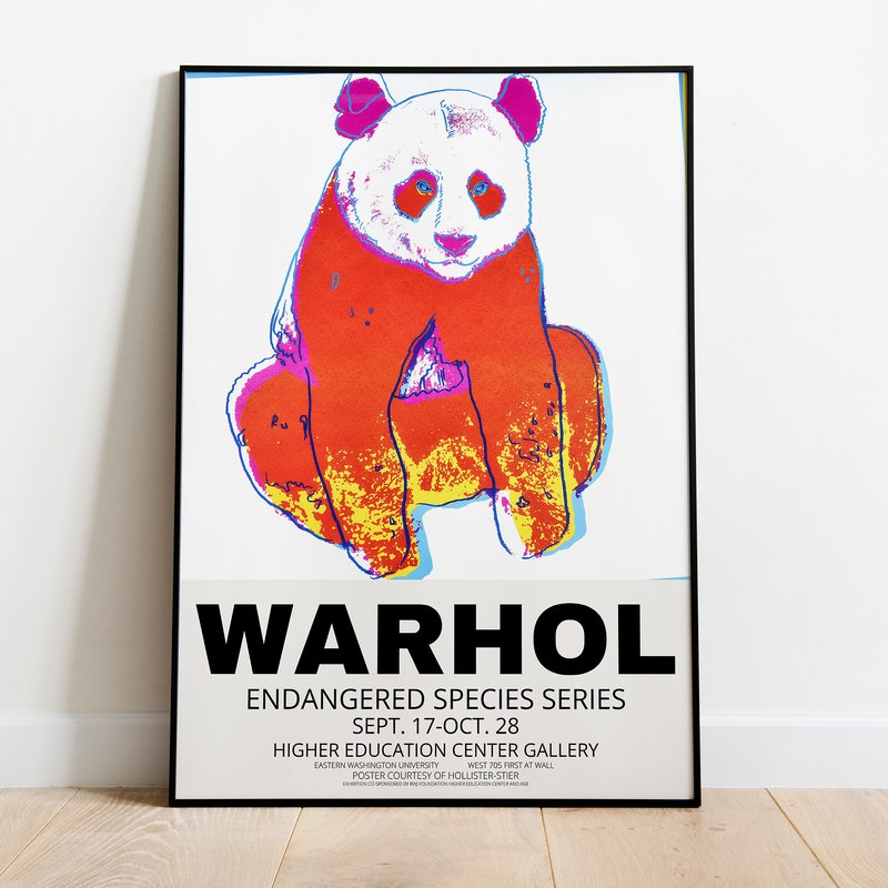 Endangered Animal Poster - Etsy