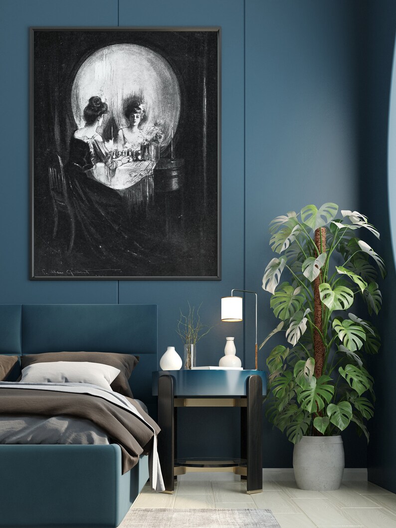 C. A. Gilbert All is Vanity Poster Vanitas Memento Mori | Etsy
