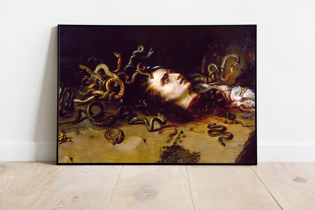 Peter Paul Rubens Medusa 1618 Death of Medusa Art Print - Etsy