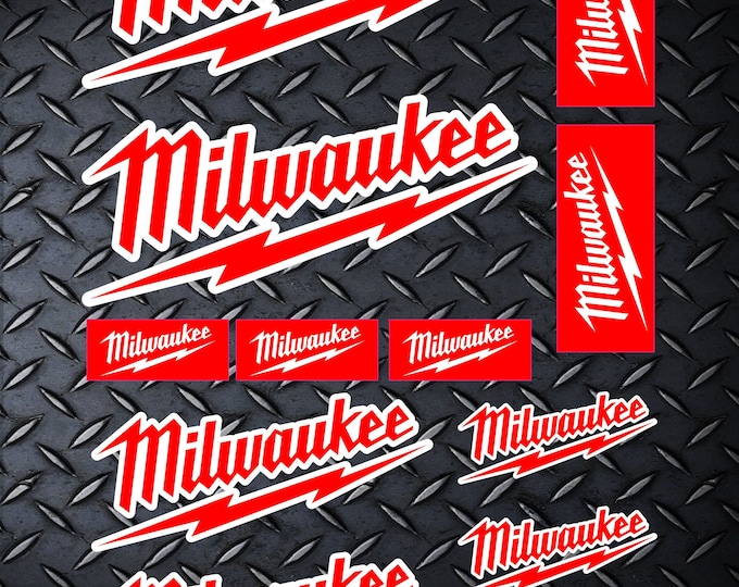Kit A4 Stickers Vinyl Milwaukee Tools - Etsy