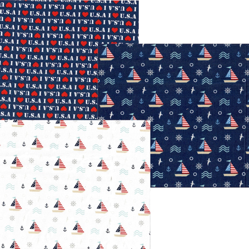Sailboat Fabric - Etsy