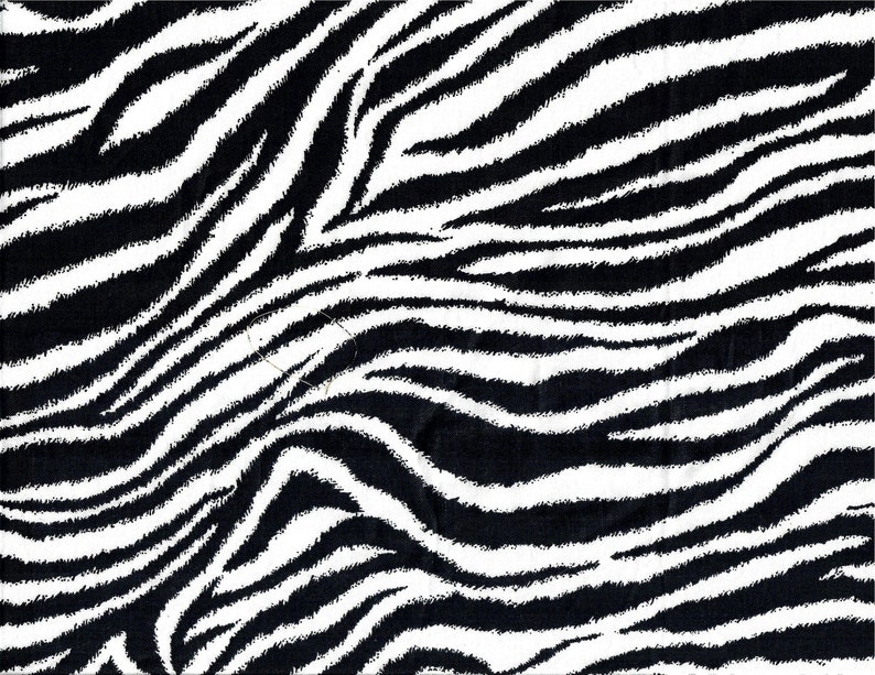 1/3 Yd Zebra Animal Print Quilt Cotton Fabric Sold by the 1/3 - Etsy