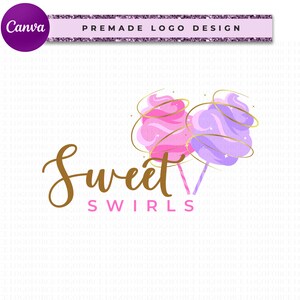 Cotton Candy Png, Pink Cotton Candy Logo Design, Cotton Candy Labels ...