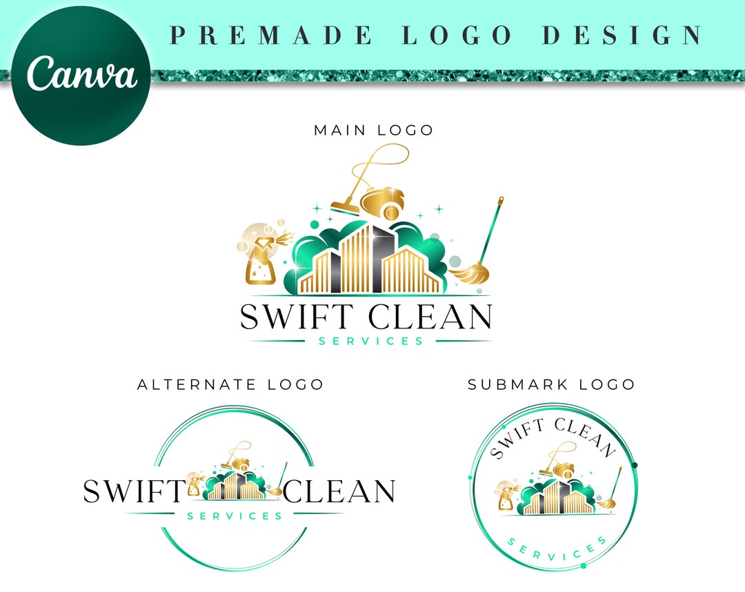 Office Cleaning Logo Design Template Service, DIY Commercial Cleaning ...