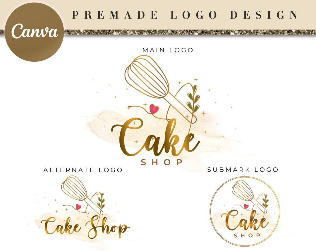 Baking Logo Design, Bakery Logo Design, Canva Bakery Logo, Bakery Logo ...