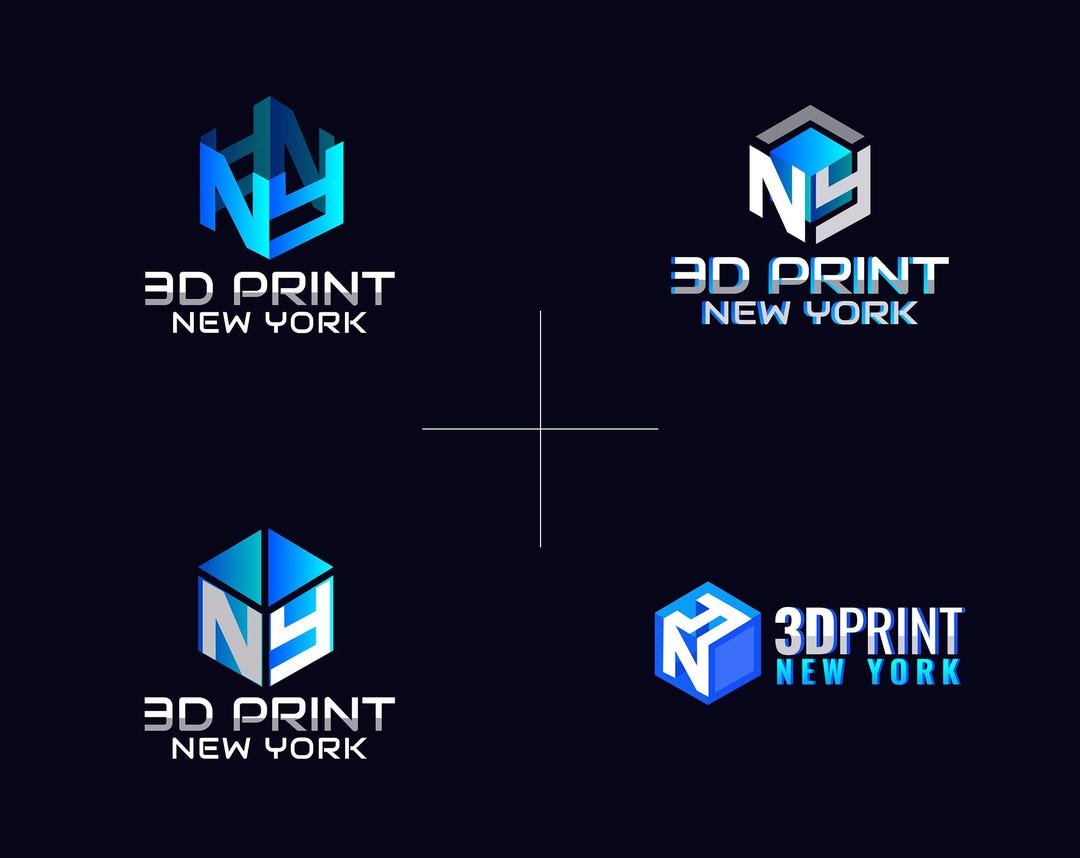 3D Print Business Logo, Custom 3D Logo Design, Logo for 3D Printers, 3D ...