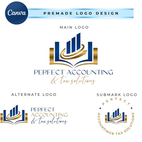 Financial Logo Template - Etsy New Zealand