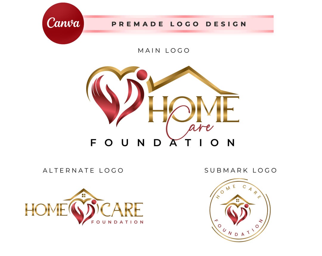 Healthcare Logo, Home Health Care Logo, Hospice Care Logo, Supporting ...