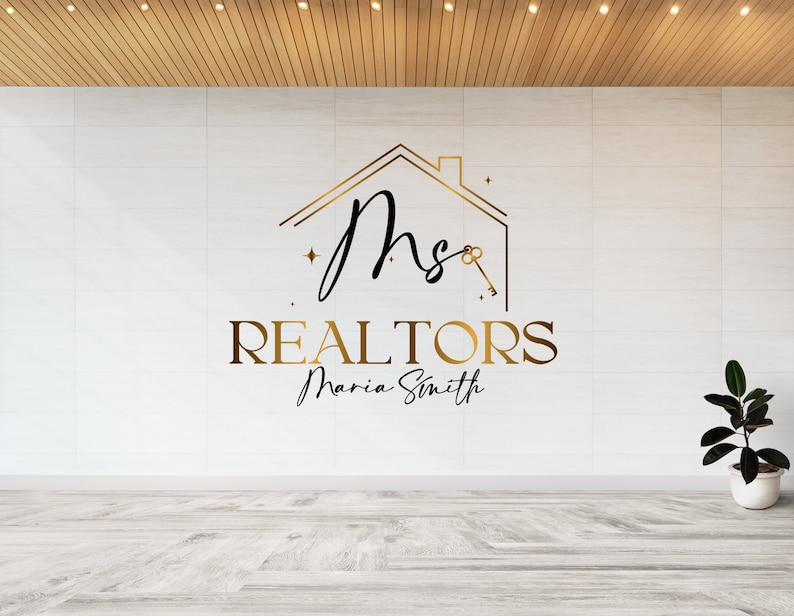 Modern Realtor Logo, Luxury Realtor Logo, Luxury Real Estate Logo ...